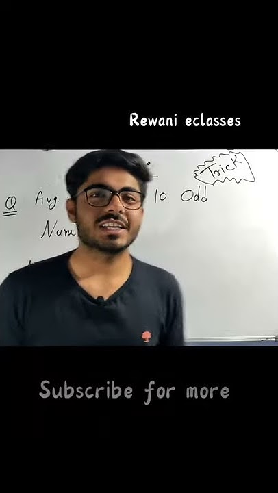 How to solve Average problems | Average short trick |#ssc #ntpc # ...