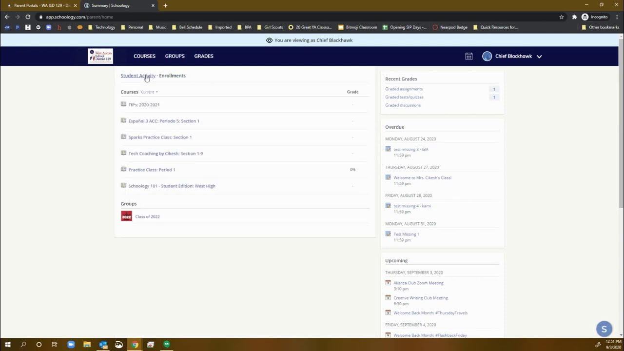 How to Find Missing Assignments/Grades - PARENT VIEW - YouTube