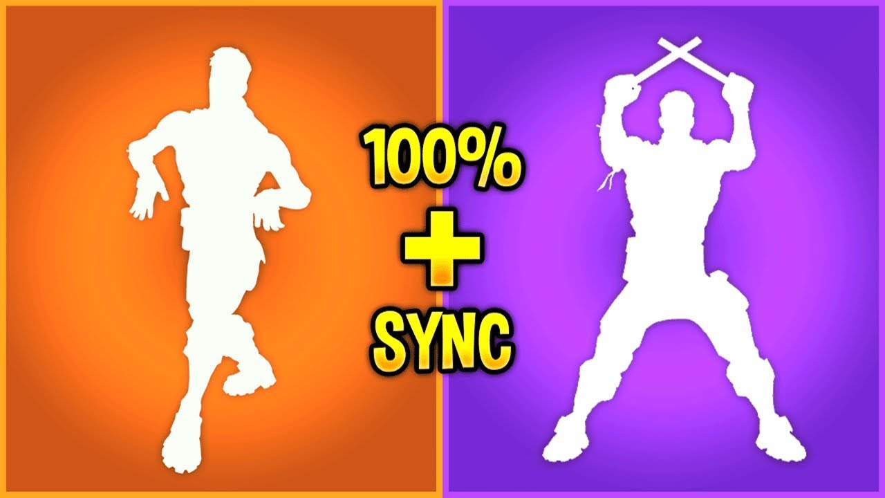 I combined my Fortnite Emotes and they synced perfectly..! - YouTube