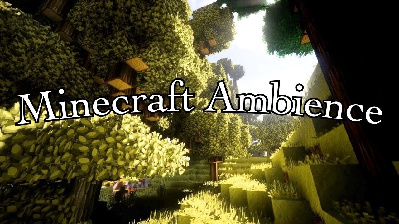 Minecraft Scenery Relaxing, Studying, Ambient scene background |Chill ...