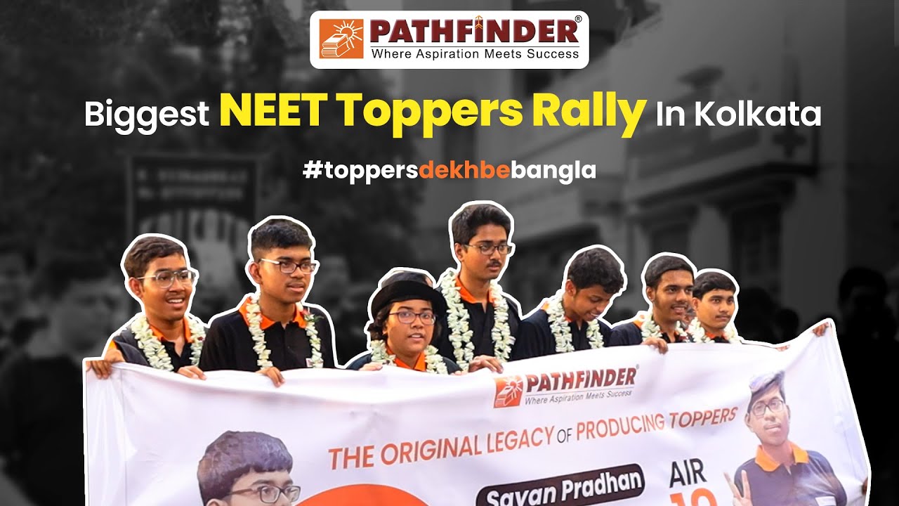 NEET 2023 Celebration | Biggest Toppers Rally | Pathfinder Institute # ...