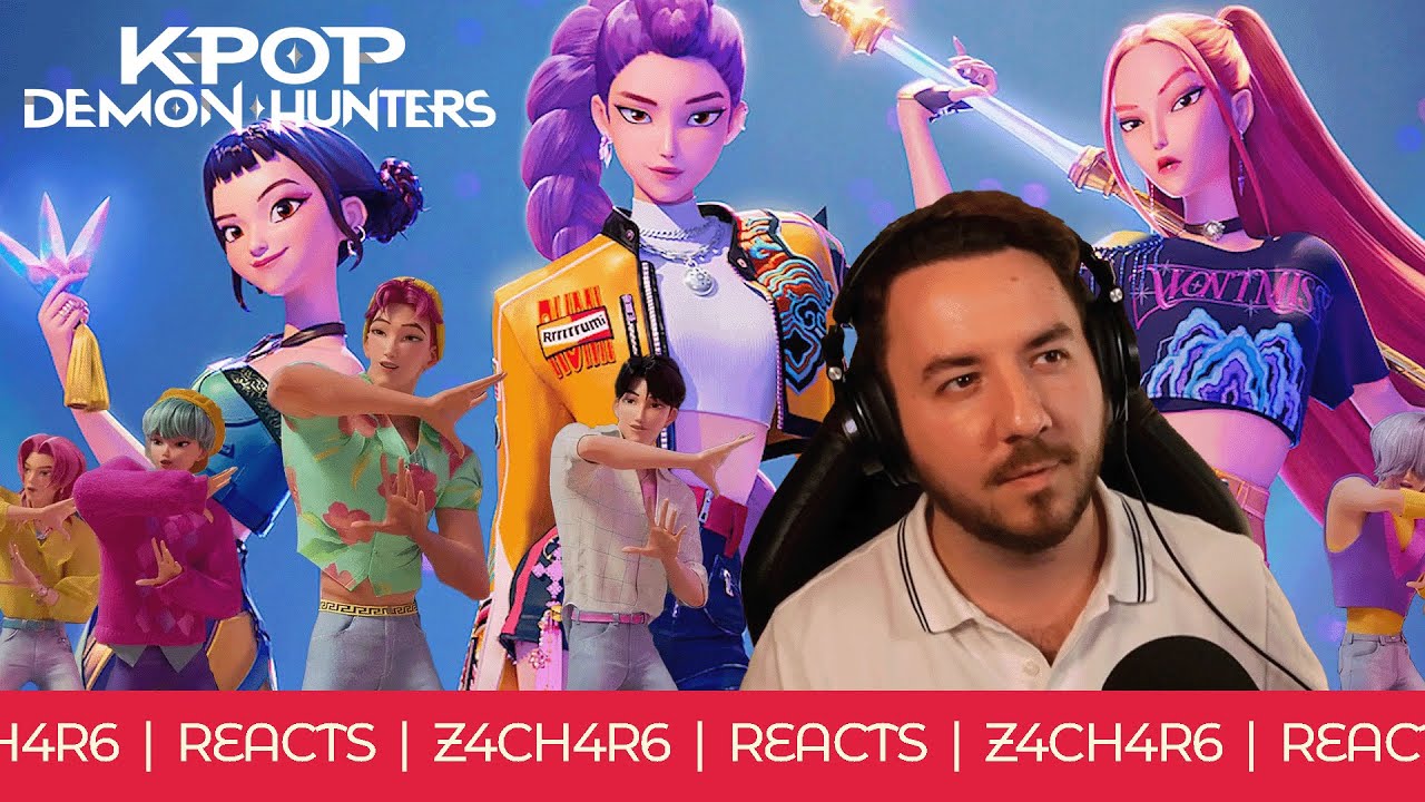 FIRST TIME WATCHING KPOP DEMON HUNTERS MOVIE | REACTION - YouTube