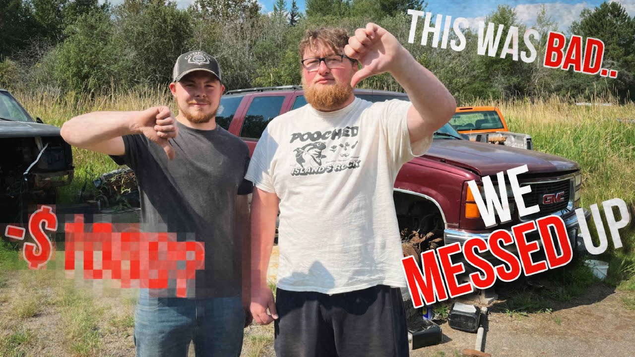 We Messed Up Bad... - YouTube