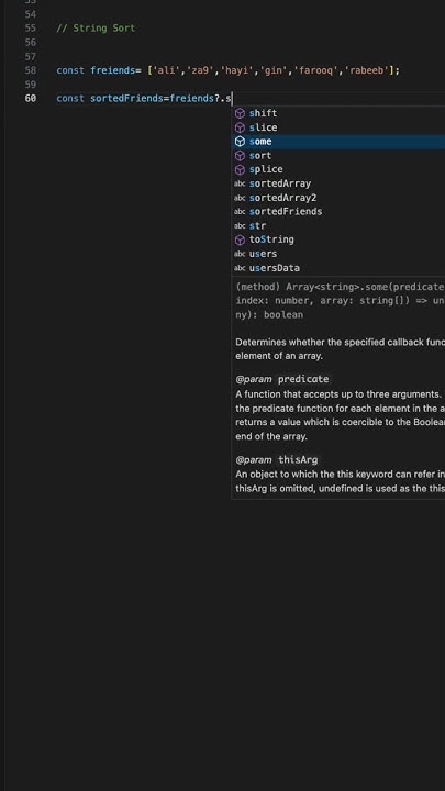Sort A String Array In Javascript Javascript Codingtips Programming Learntocode 