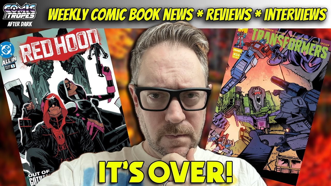 Shocking DC News: Red Hood Canceeled! | DWJ's Transformers Ends - YouTube