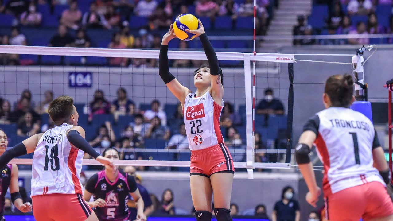 Gel Cayuna delivers in Cignal's first win | 2023 PVL All-Filipino ...