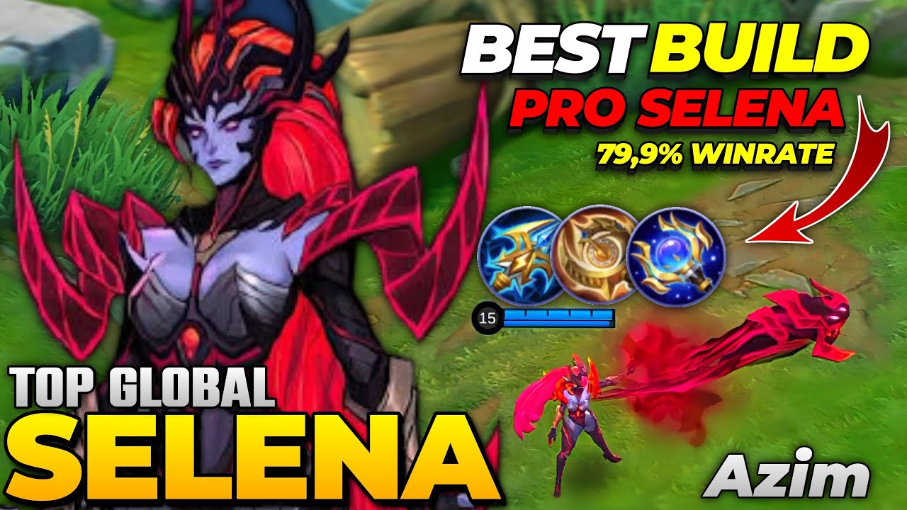 SELENA BEST BUILD 2022 !!! - Top Global Selena Gameplay - Mobile ...