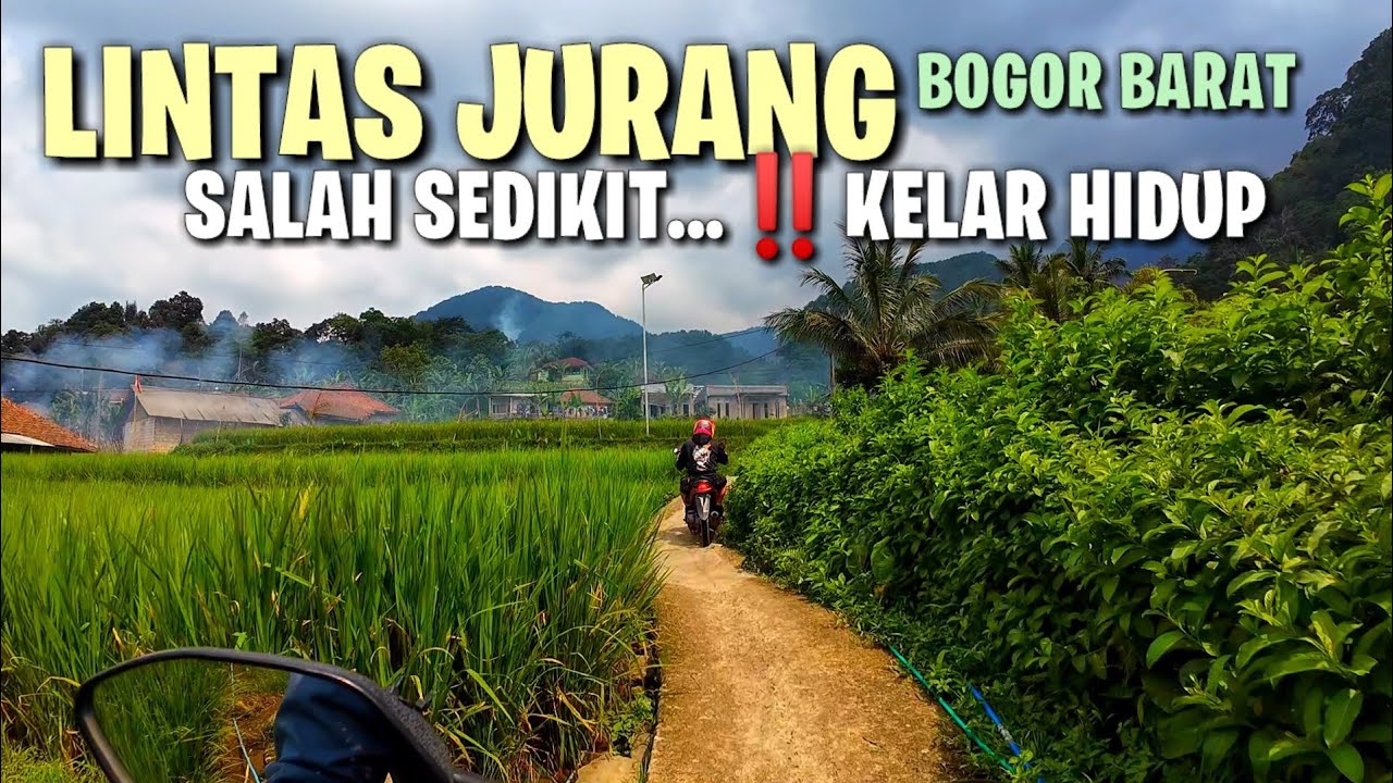 NEKAT LINTAS JURANG JALAN PEDESAAN MENUJU IRIGASI DAN BENDUNGAN DESA ...