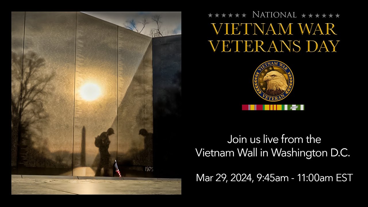 National Vietnam War Veterans Day observance. - YouTube
