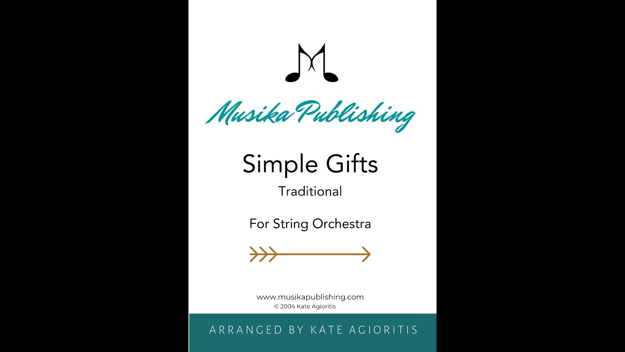 Simple Gifts - for String Orchestra - YouTube