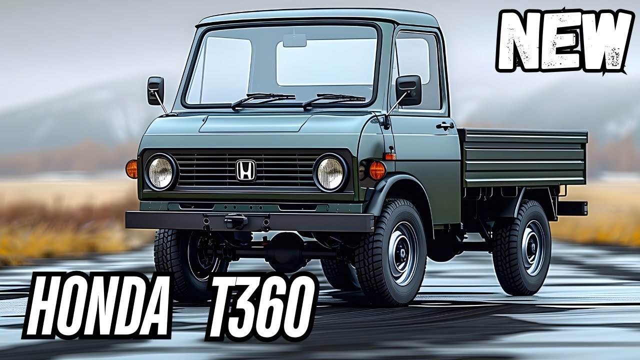 2025 Honda T360 – The Return of a Classic Kei Truck! - YouTube