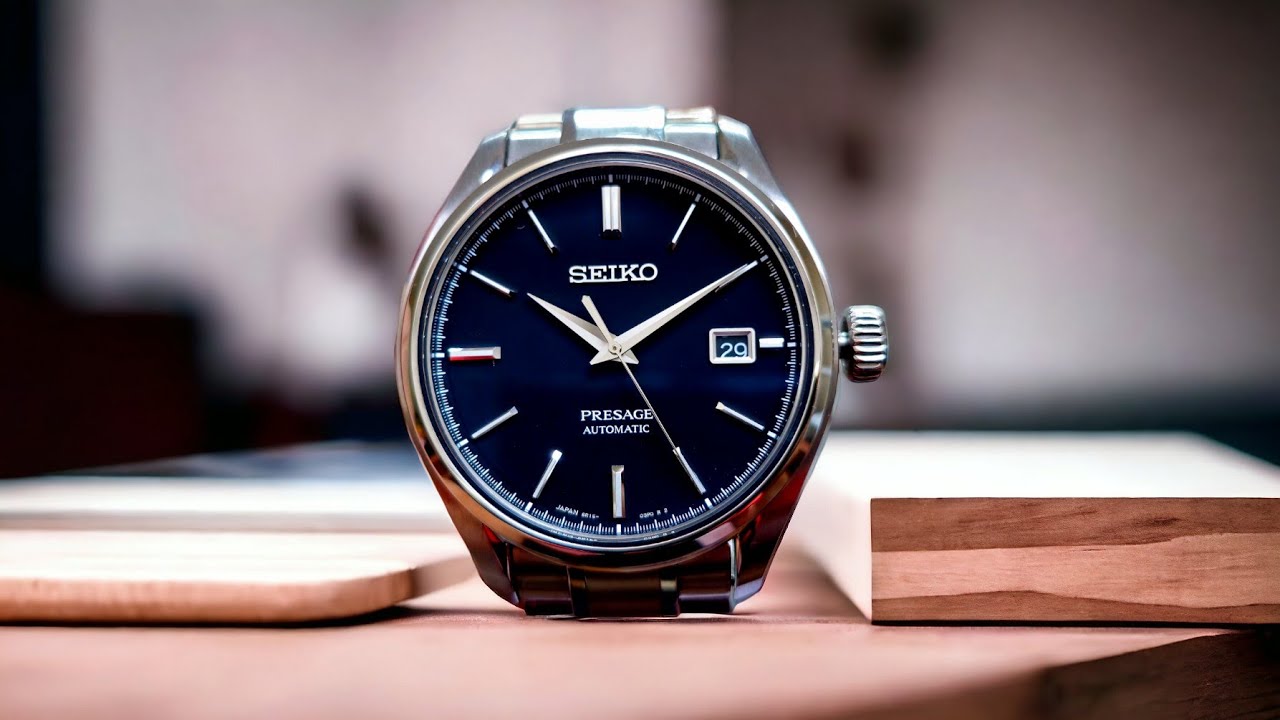 S.E.I.K.O PRESAGE TITANIUM SARX057 - YouTube