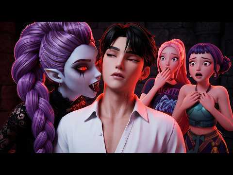 OMG! 😱 RUMI is a VAMPIRE… Exploring a Haunted House | Kpop Demon Hunter