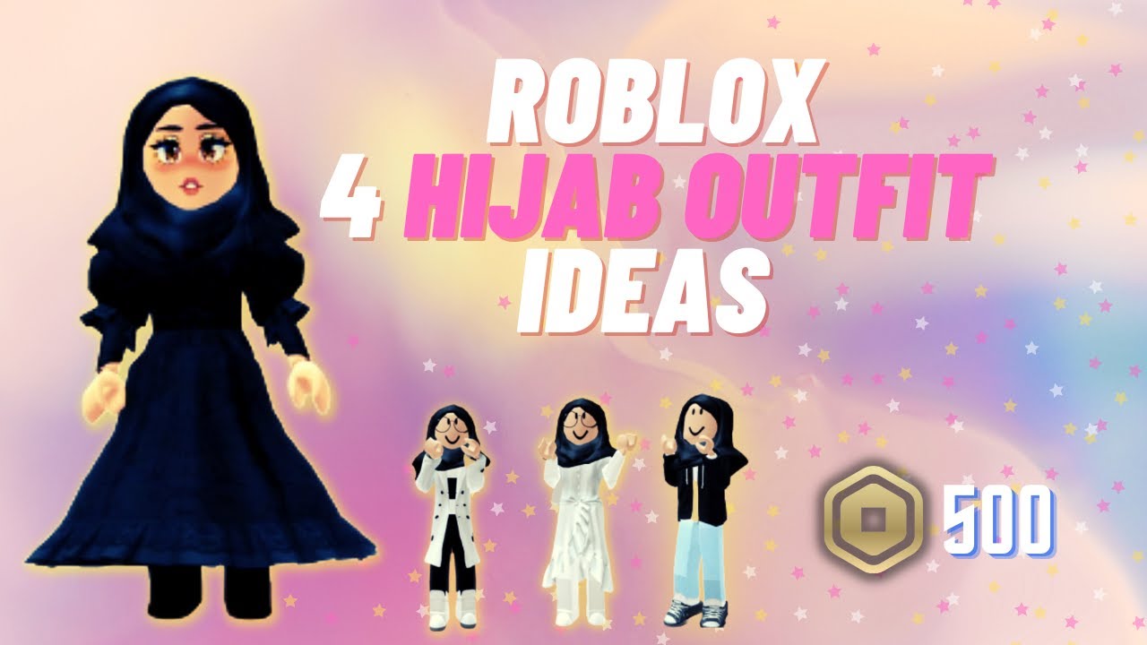 Roblox Outfit Ideas with Hijab! Cute 4 Hijab Outfits in Roblox ...