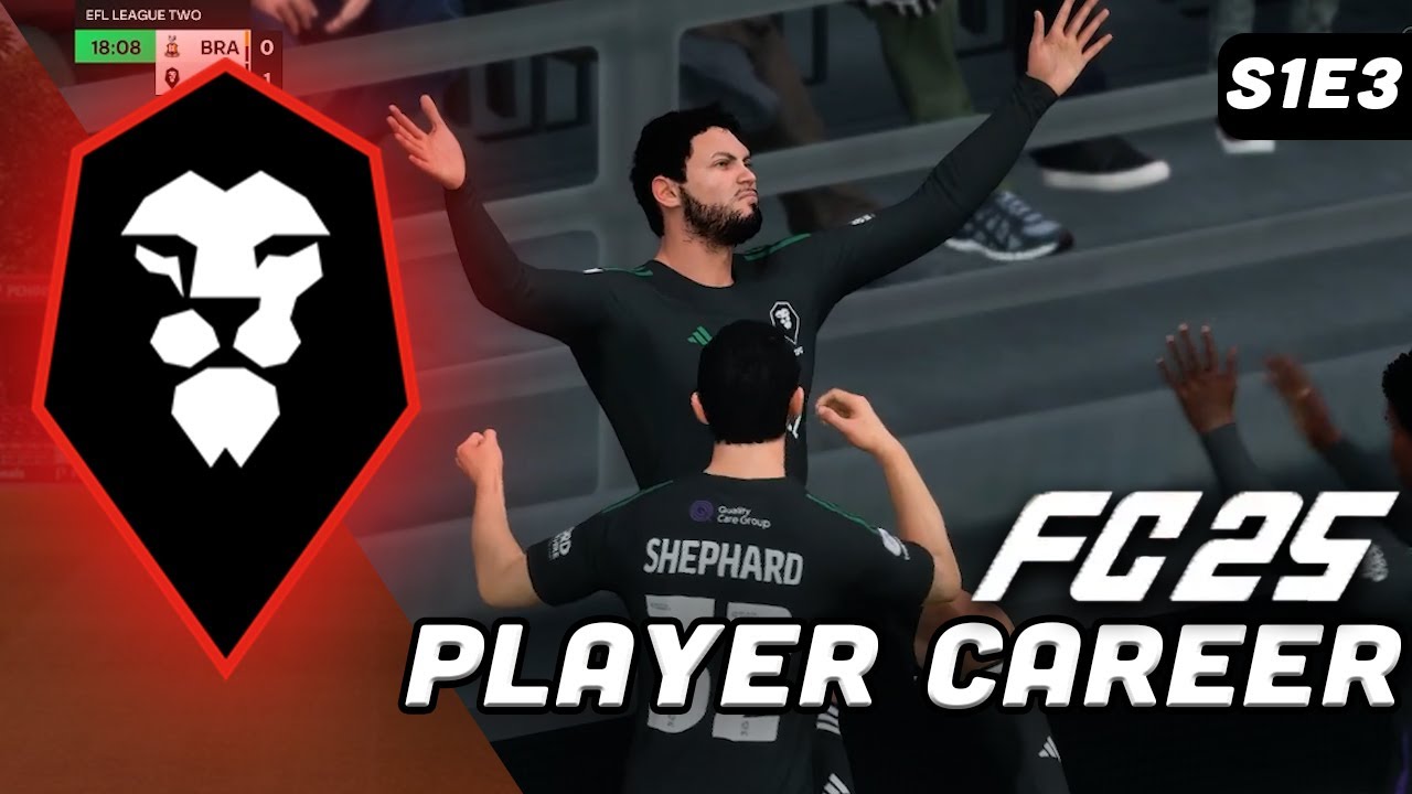 FIRST LEAGUE GOAL! FC25 Player Career Mode - YouTube