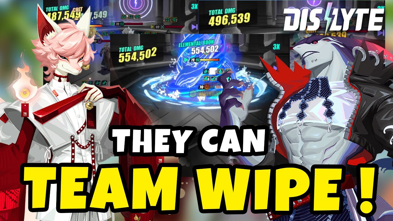 TETSUYA + RYOTA TEAM WIPE PVP COMBO | DISLYTE - YouTube