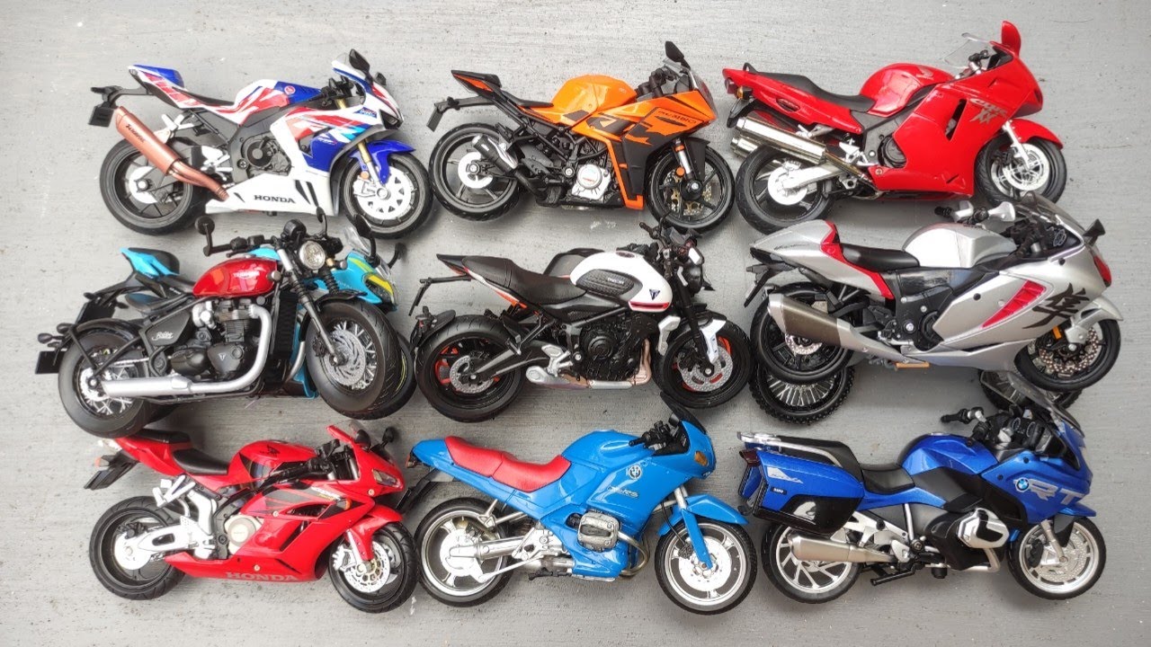 Diecast Metal Scale Model Motorcycles 1/12, Honda CBR 1000RRR, KTM Bike ...