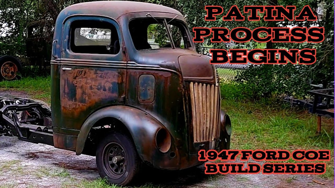 1947 Ford COE Chassis Swap: Bringing the Rust to Life! Patina Paint ...