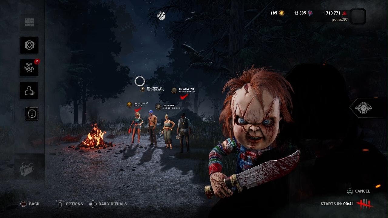 Survivors Try To Figure Out How To Blind Chucky | Dead by Daylight ...