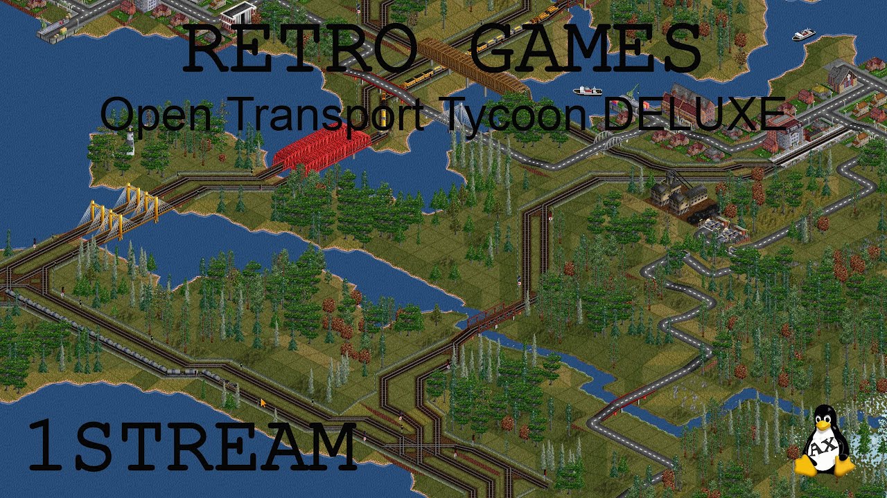 STREAM 1 - OPEN Transport Tycoon DELUXE - YouTube