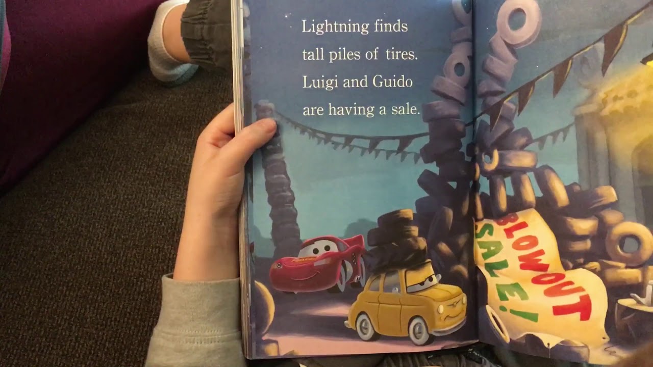 Wyatt Reads: Disney’s Cars - the Spooky Sound - YouTube