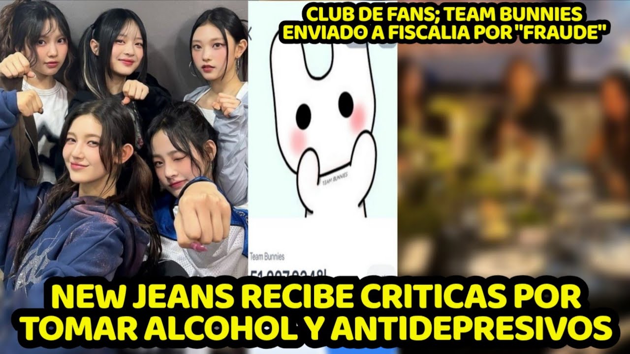 LA FOTO DE NEW JEANS TOMANDO ALCOHOL GENERA UN DEBATE EN MEDIO DEL ...