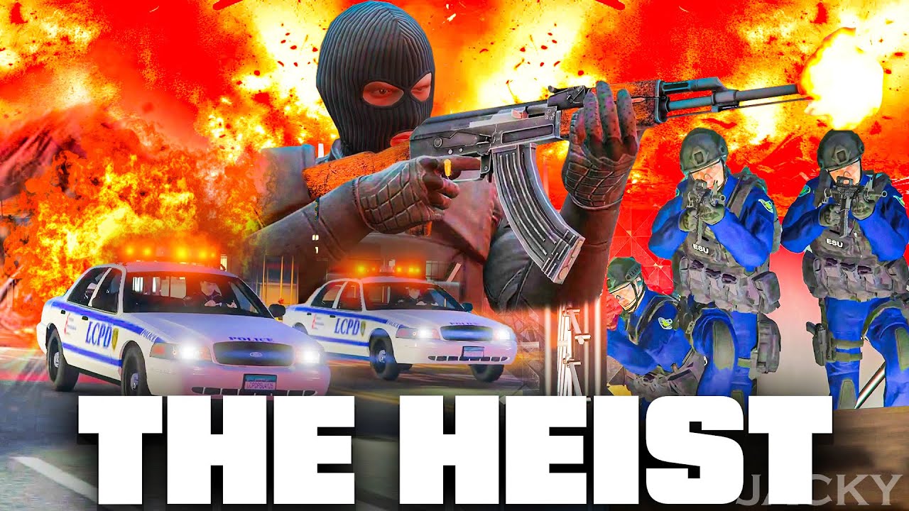 The Heist - GTA 5 Cinematic Movie Machinima Film (4K) - YouTube