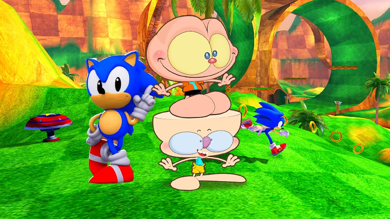 MONGO E DRONGO CONHECERAM A FAMÍLIA DO BEBÊ SONIC! *WHO'S YOUR FAMILY ...