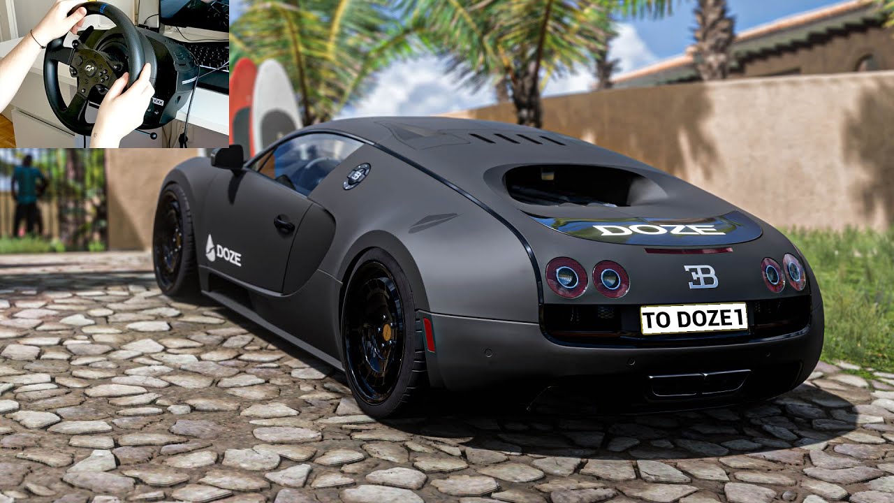 Bugatti Veyron DOZE, BUDDA - Forza Horizon 5 - Thrustmaster T300 RS ...