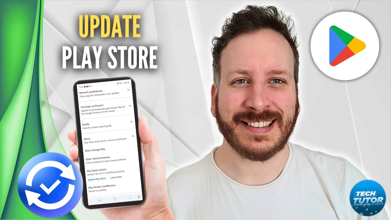 How To Update Google Play Store - YouTube