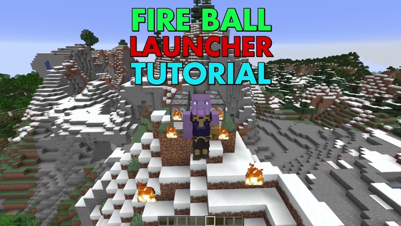 Fire Ball Launcher Tutorial - YouTube