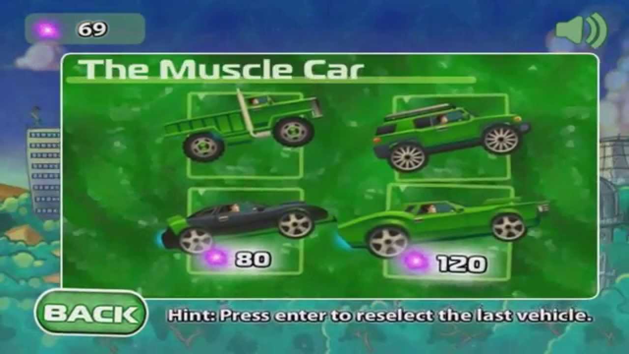 Ben 10 Road Race Full level - Ben 10 Car Games - YouTube