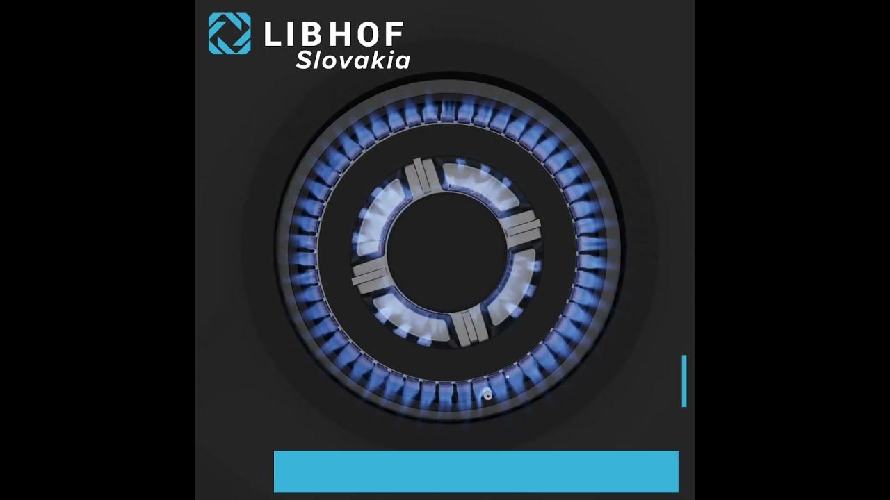 Встраиваемая газовая варочная панель Libhof IS-604 black - YouTube