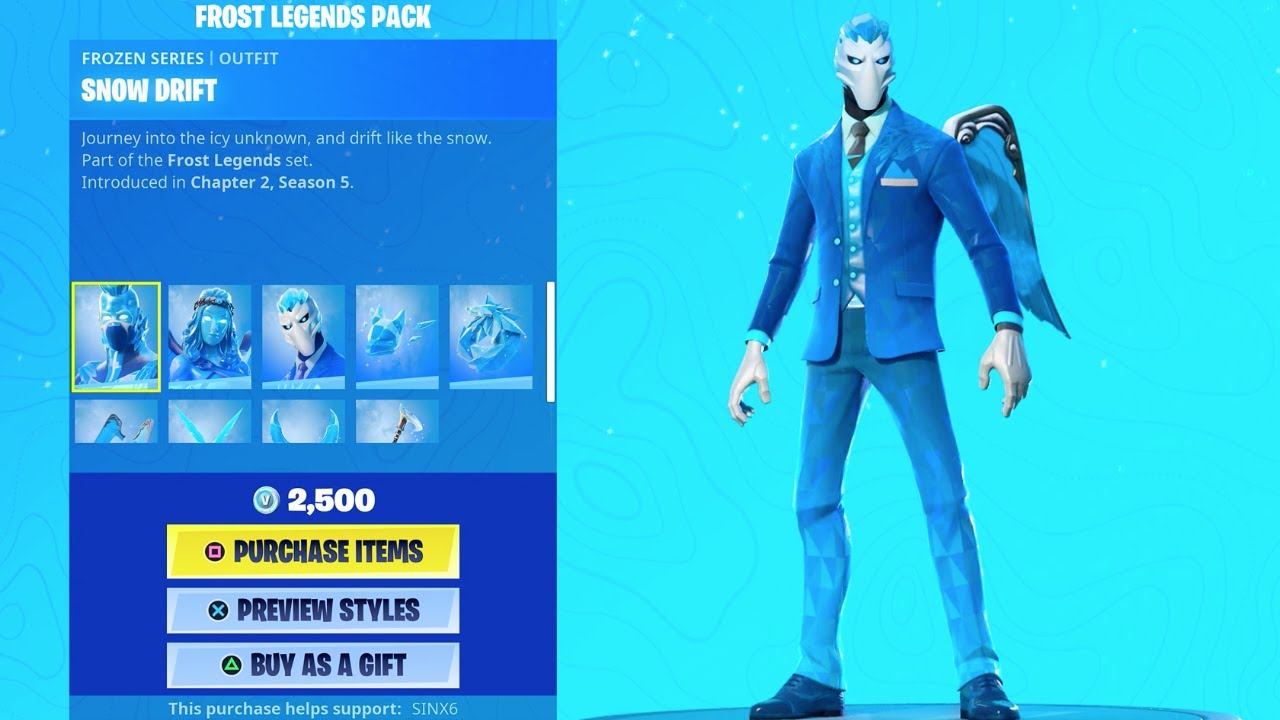 *NEW* Christmas Frost BUNDLE..! (Item Shop) Fortnite Battle Royale ...