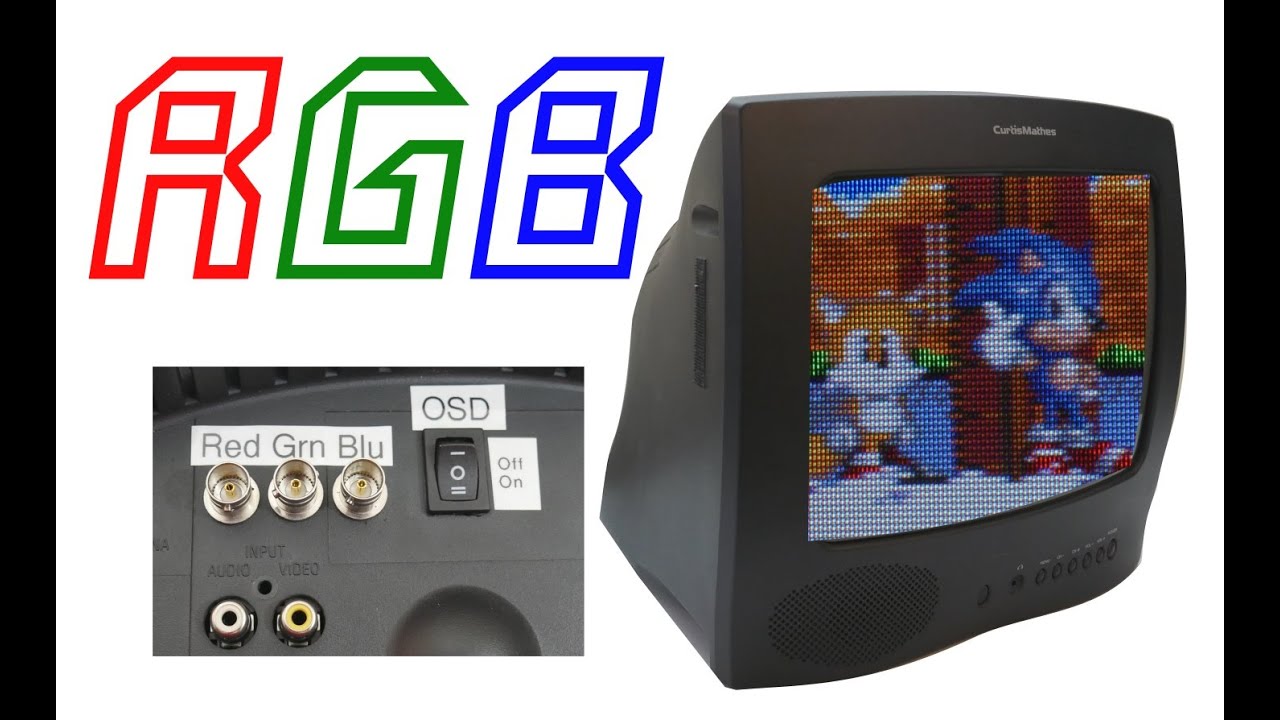 Add RGB Input To Consumer TVs Make Arcade Monitors On The Cheap