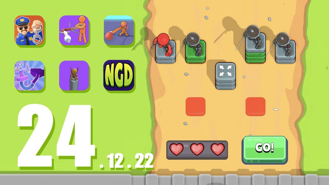 Police Rage: Cop Game, Arrow the Crowd, Jelly Punch, Oil Wells, Topple ...