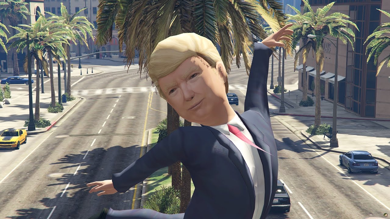 Trump Statue GTA V Fivem MOD - YouTube