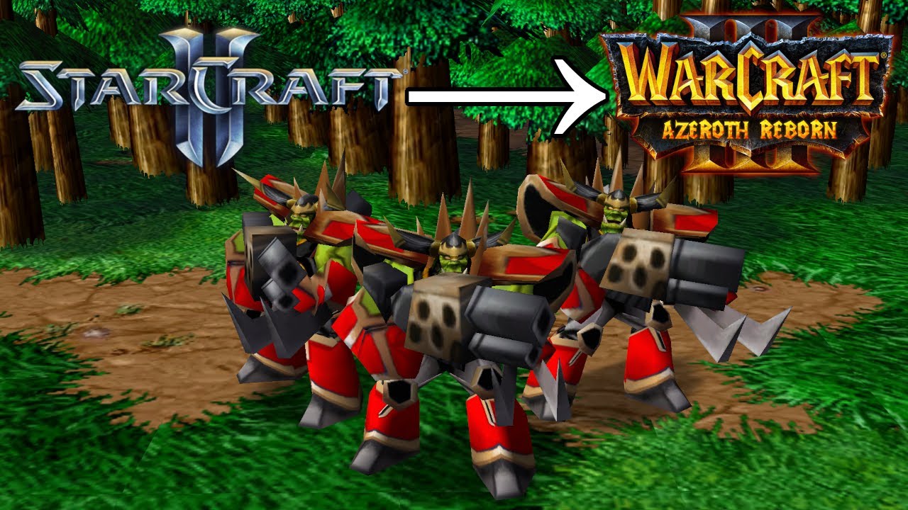 How to play Warcraft 3 in StarCraft 2 - Azeroth Reborn - YouTube