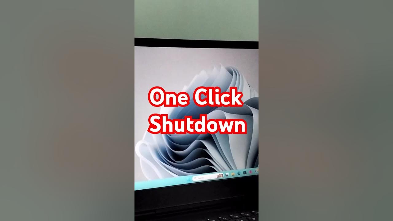 #computer #shutdown #software #shutdowicon | One Click Shutdown Laptop Or PC - YouTube
