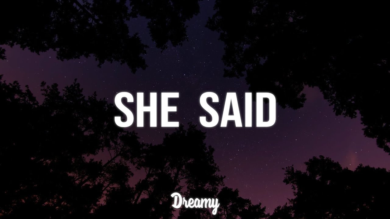 James Barre - She Said (Lyrics) - YouTube Music