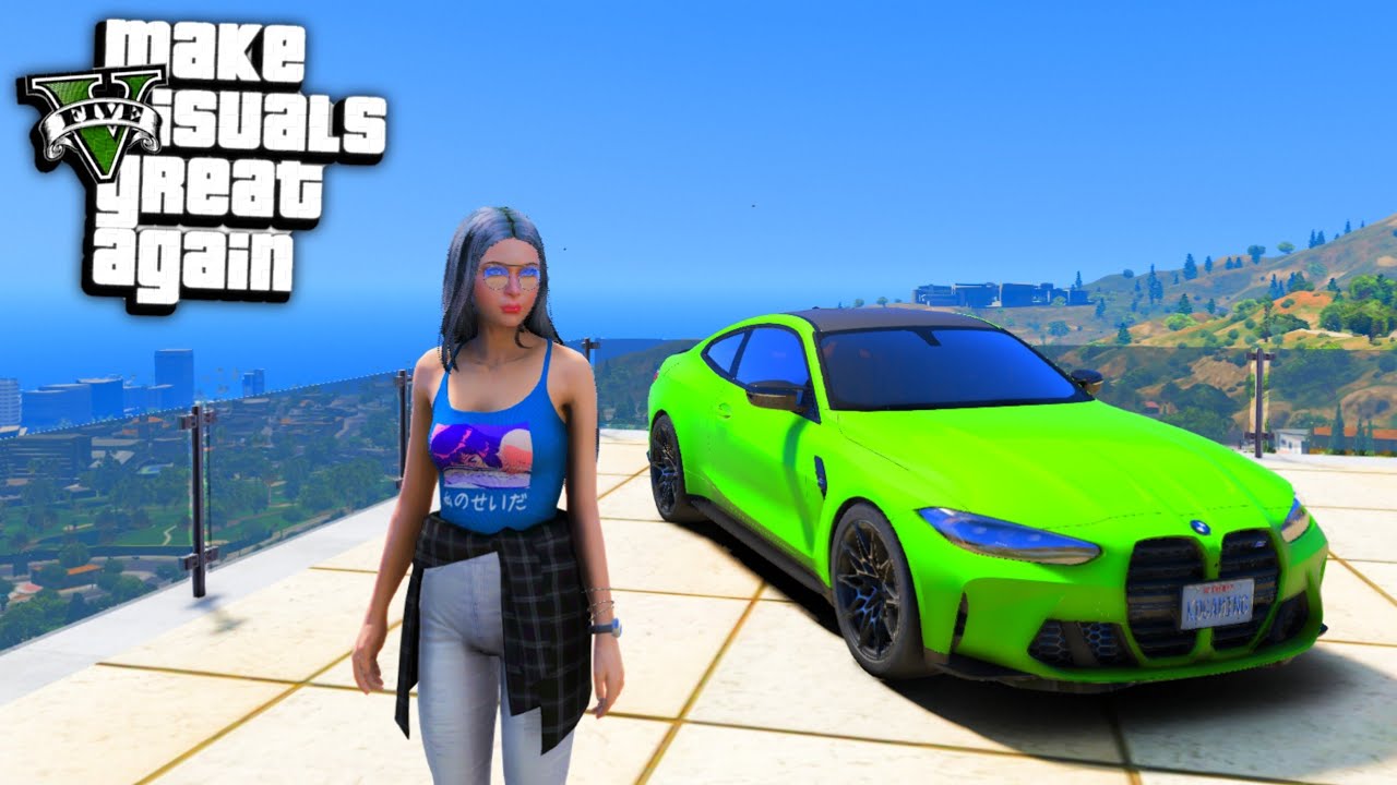 GTA 5 [Pc] Graphics Mod M.V.G.A + L.A ROADS + ReShade | Very High ...