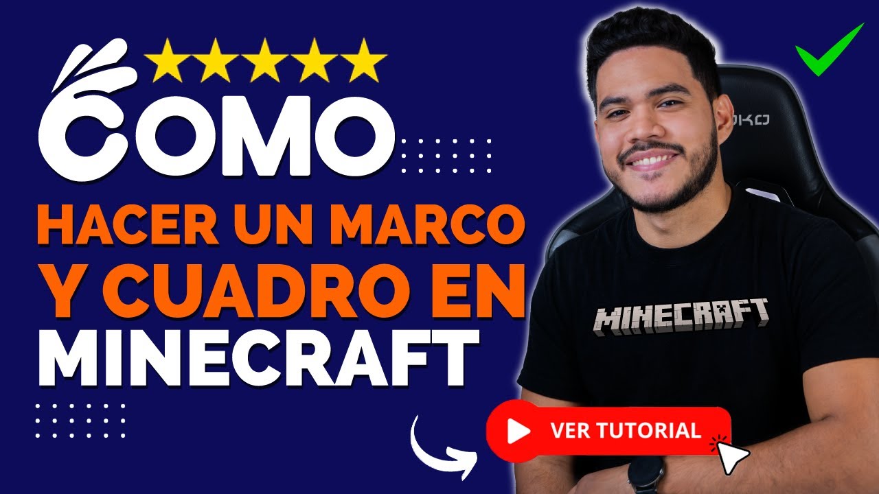 ¿Cómo hacer un CUADRO y un MARCO en Minecraft? - 🌄 Decora tu hogar 🌄 ...