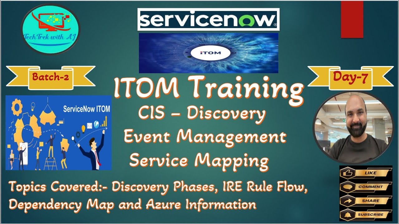 ITOM Training - CIS -Discovery and CMDB | Batch 2 | Day 7 | Discovery ...