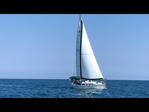 Sailing Lake Michigan - Fall 2023 - YouTube