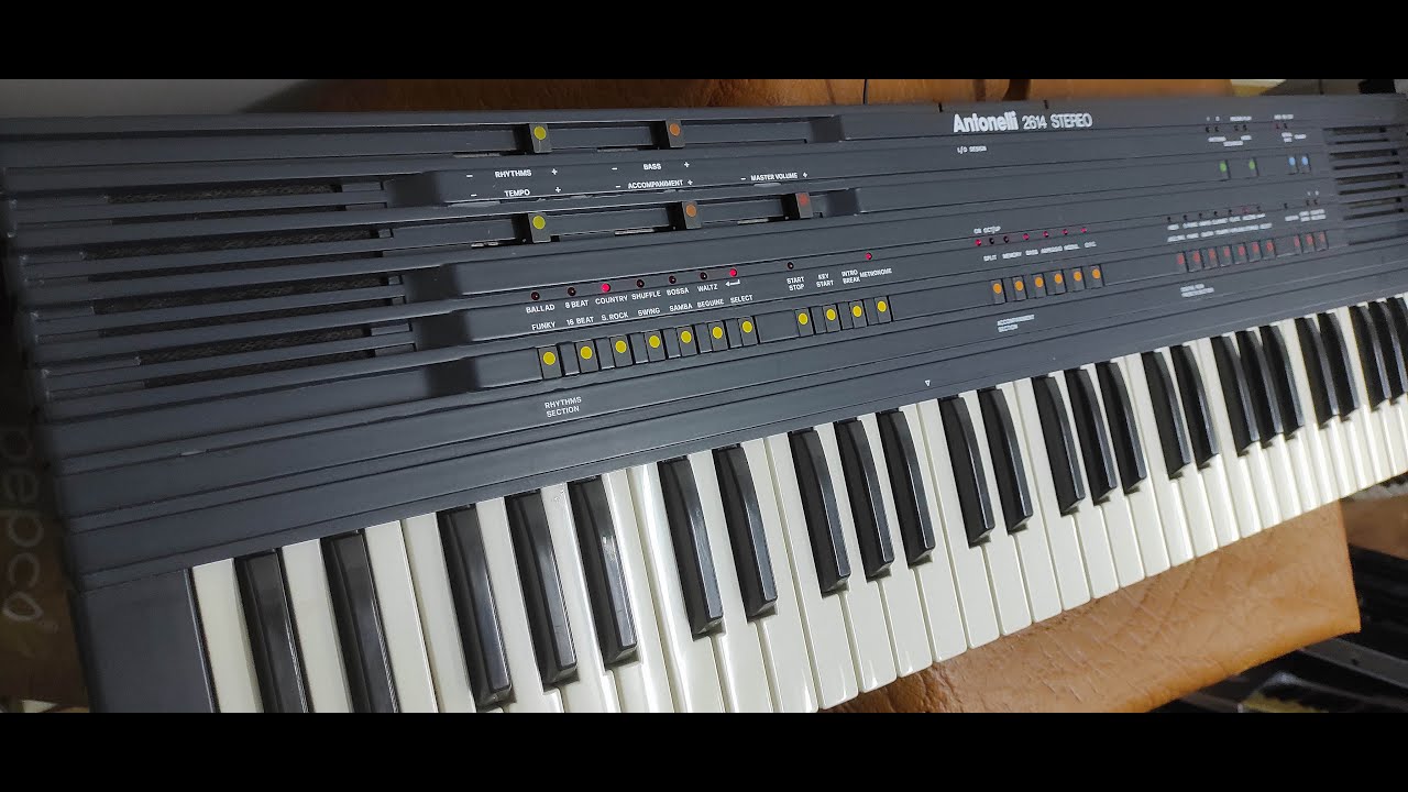 Antonelli 2614 - sounds & styles - YouTube