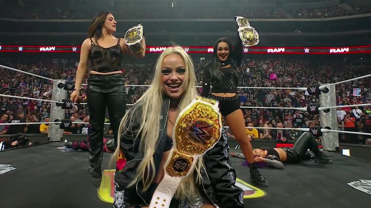 Liv Morgan Destroys Stephanie Vaquer & Win Women's World Championship ...