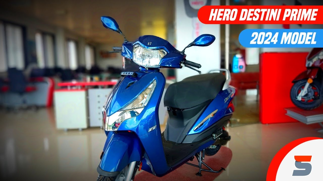 All New Hero Destini Prime 125 2024 Model Review 😍 Price, Mileage and ...