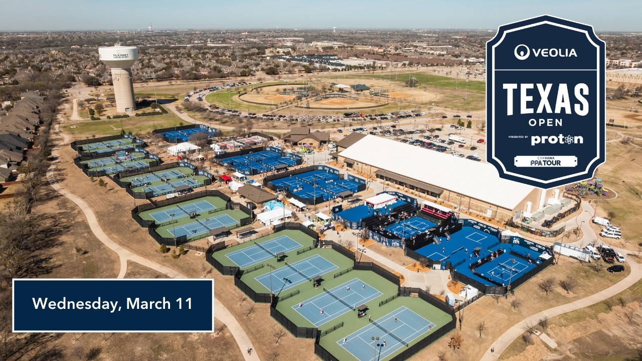 Court SC4 - Veolia Texas Open (Wednesday, PPA Tour) - YouTube