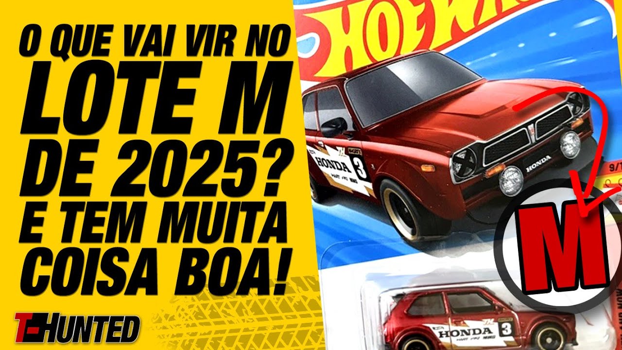O QUE VAI VIR NO LOTE “M” DE 2025 DA HOT WHEELS? TEM MUITA COISA BOA ...