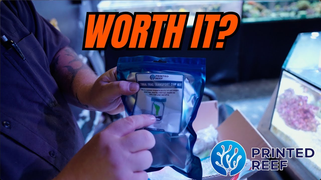 The Best Reef Products For Your Tank? (Printed Reef Unboxing and Review ...